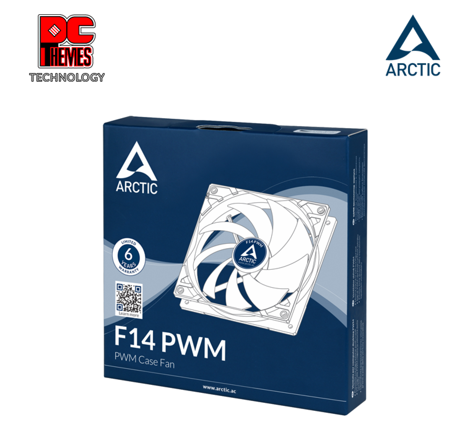 ARCTIC F14 PWM, 4 pin White