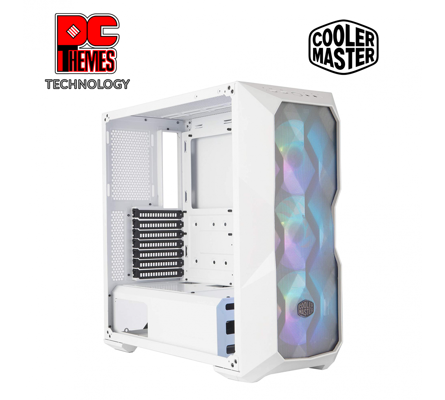 COOLER MASTER TD500 Mesh A-RGB TG White Casing