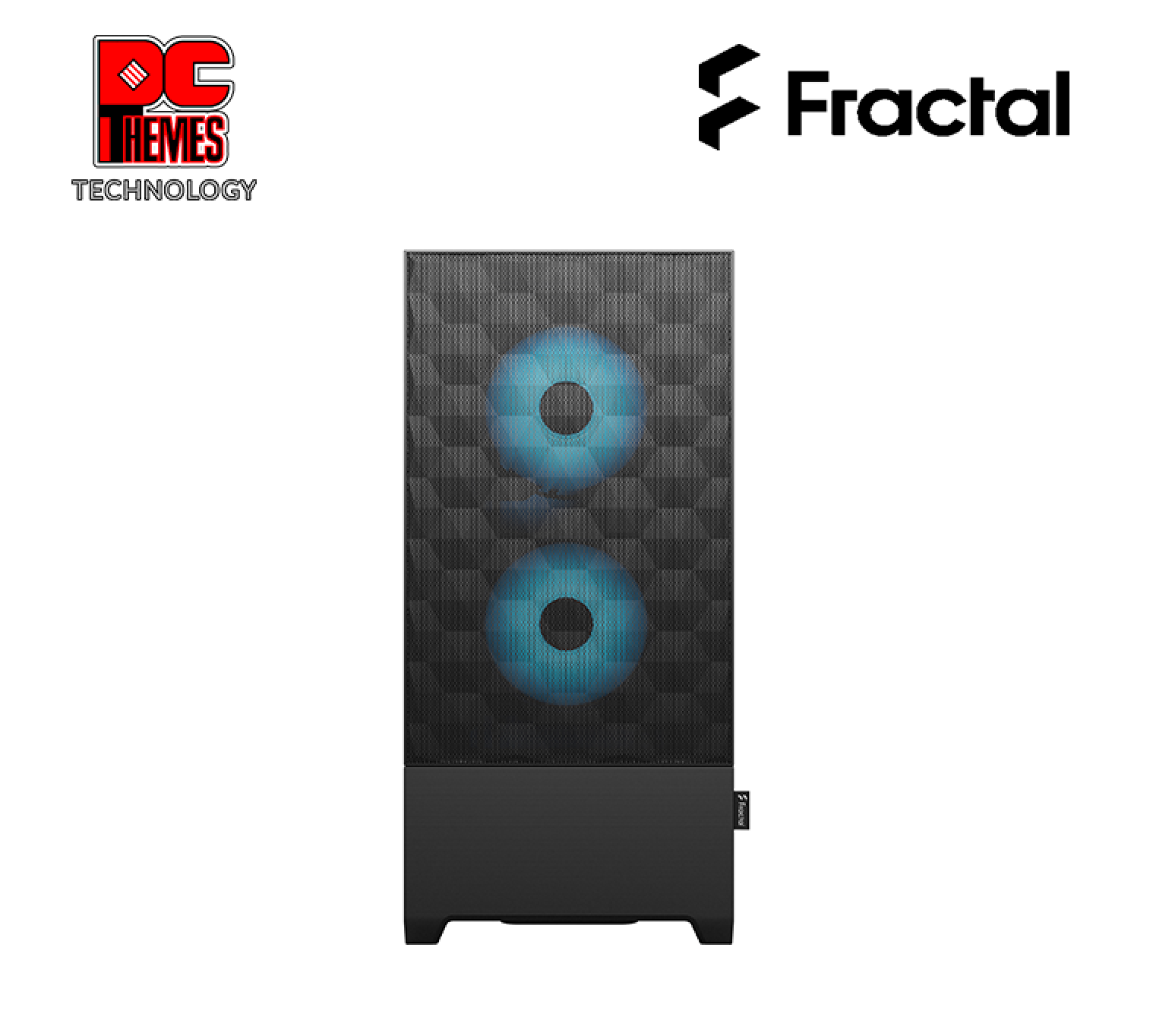 FRACTAL DESIGN Pop Air Pop Air RGB TG Mid Tower Casing - Cyan