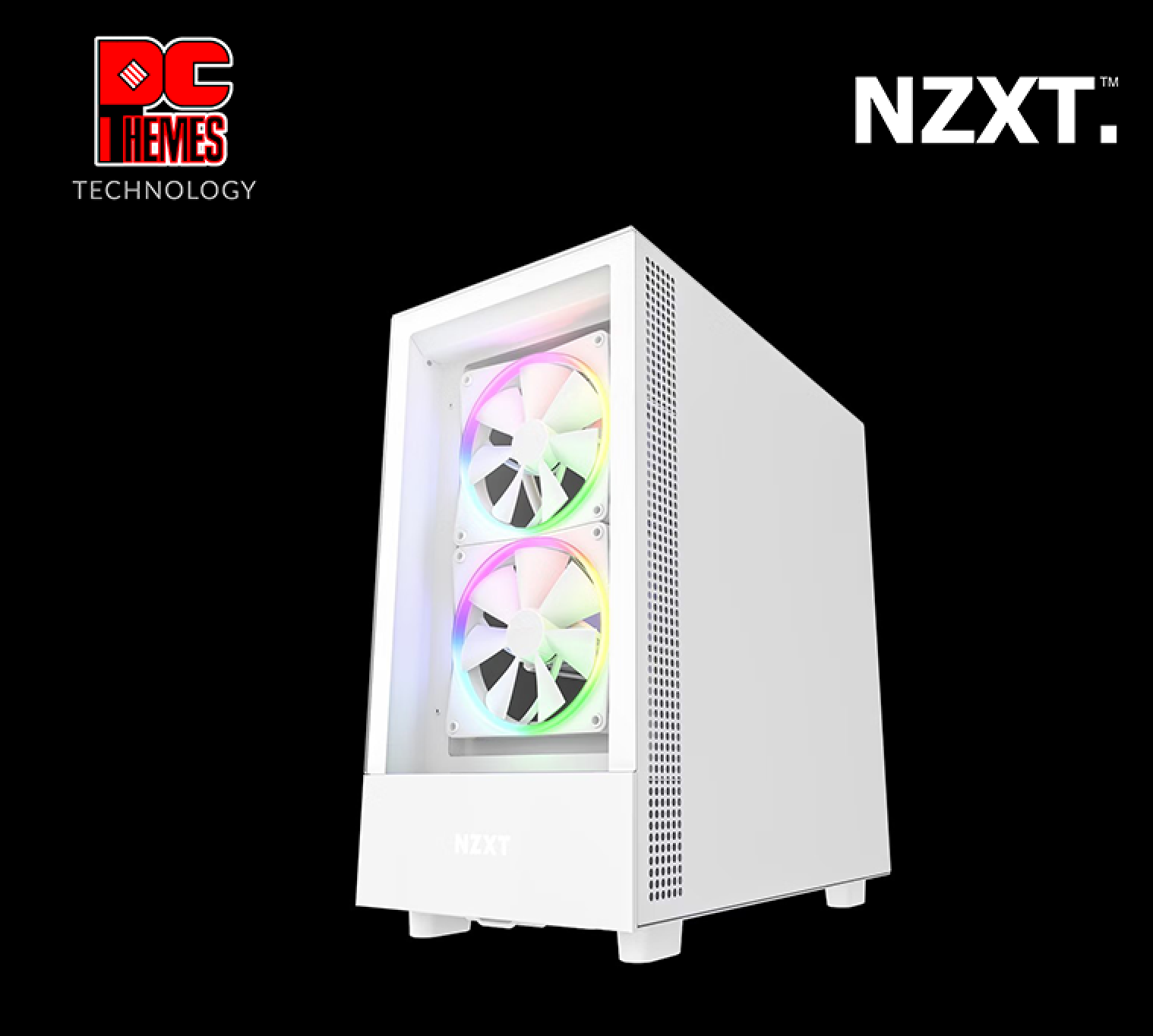 NZXT H5 Elite Tempered Glass White Casing - UPC:810074842457