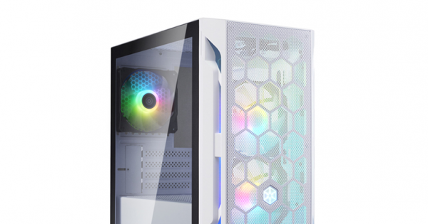 SILVERSTONE FARA H1M Pro Argb White Casing