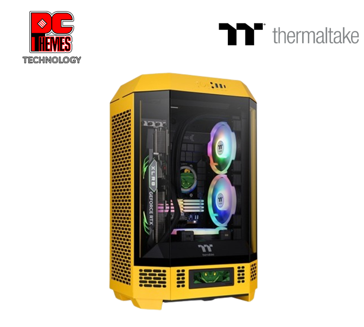 THERMALTAKE THE TOWER 300 MATX CASE WITH TG - BUMBLEBEE