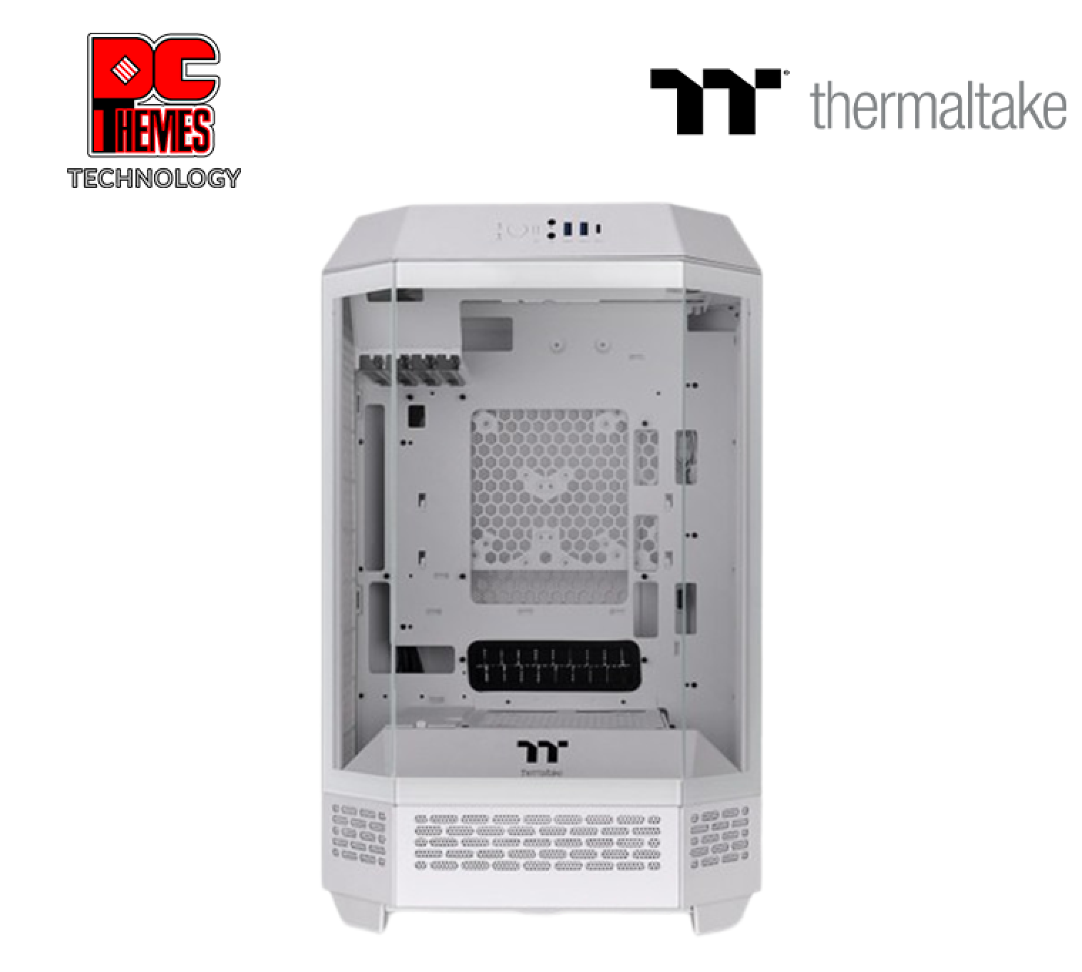 THERMALTAKE THE TOWER 300 MATX CASE WITH TG - SNOW