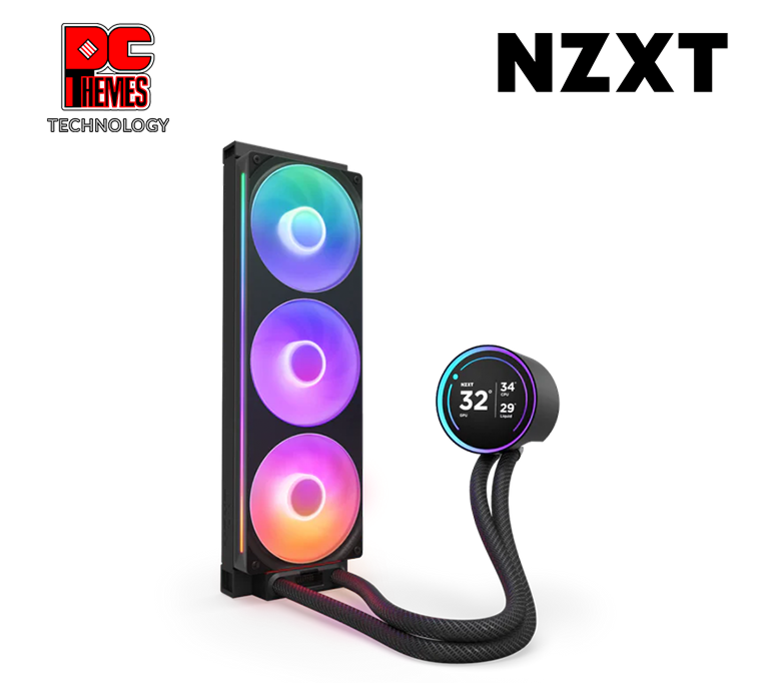 (2025) NZXT Kraken ELITE 360 RGB V2 - Black AIO Cooler