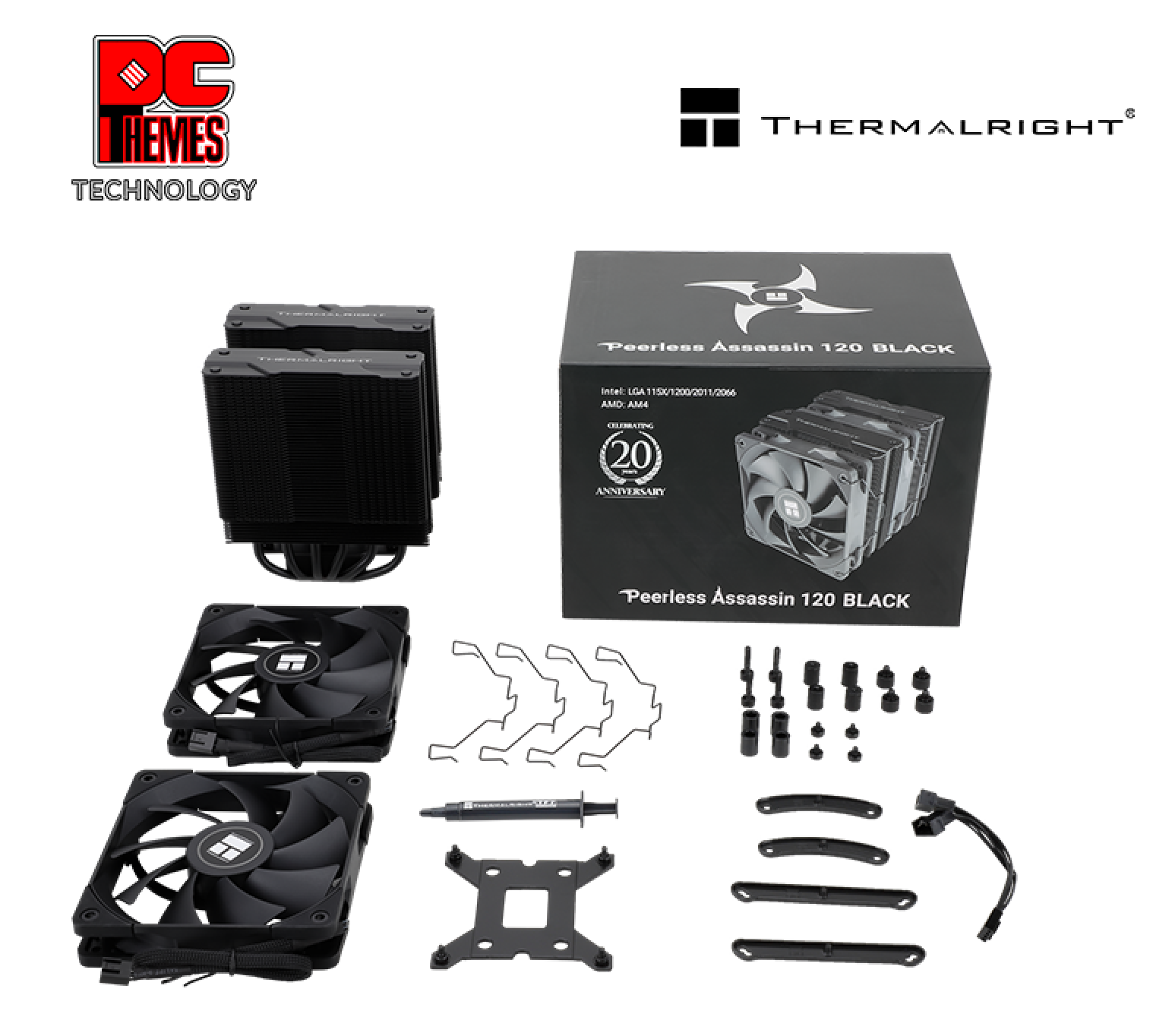Thermalright Peerless Assassin 120 Air Cooler - [Black]