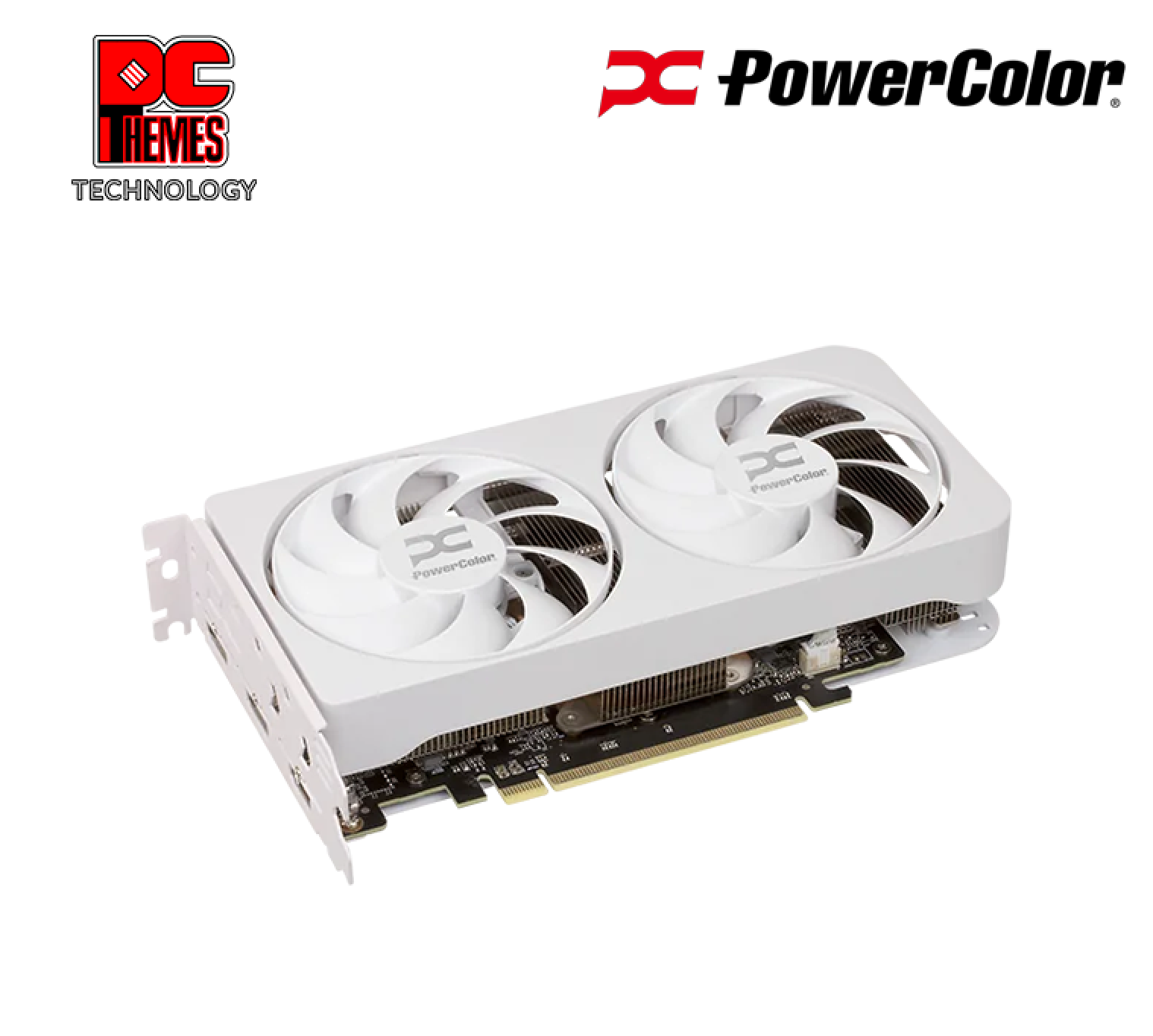POWER COLOR Reaper AMD Radeon™ RX 9060 XT 8GB GDDR6 Graphics Card - White