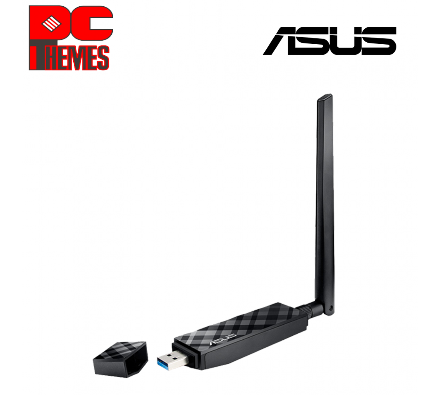 ASUS (USB-AC56) Dual-band Wireless-AC1300 USB 3.0 Wi-Fi Adapter - Black