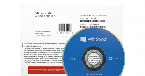 WINDOWS 10 Home Premium 64-Bit OEM